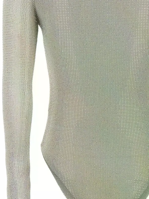 TWENTY FOURHAITCH Arches Rhinestone Embellished Bodysuit