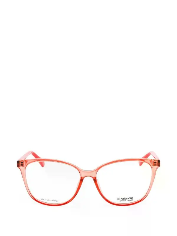 POLAROID Rectangle-frame Glasses - Red