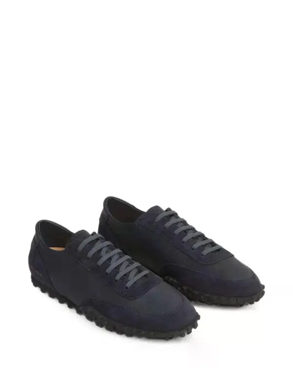COMMON PROJECTS Leather-panelled Studded-sole Sneakers