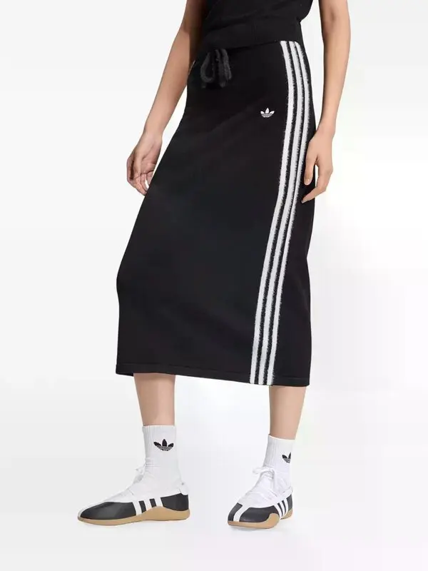 Adidas Side-stripe Midi Skirt