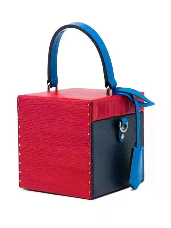 LOUIS VUITTON Tricolor Epi Bleecker Box Vanity Bag