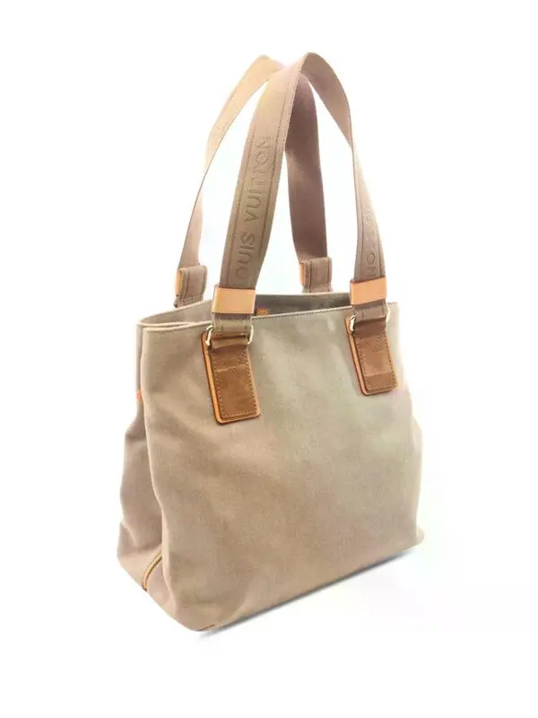 LOUIS VUITTON 2012 Canvas Plein Soleil Cabas Pm Tote Bag