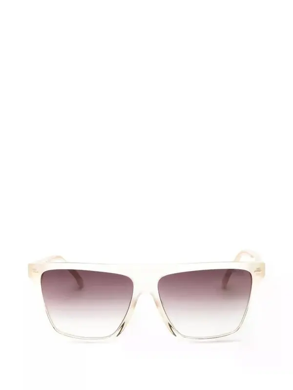 Carrera Eyewear Square-frame Sunglasses With Gradient Lenses - Neutrals