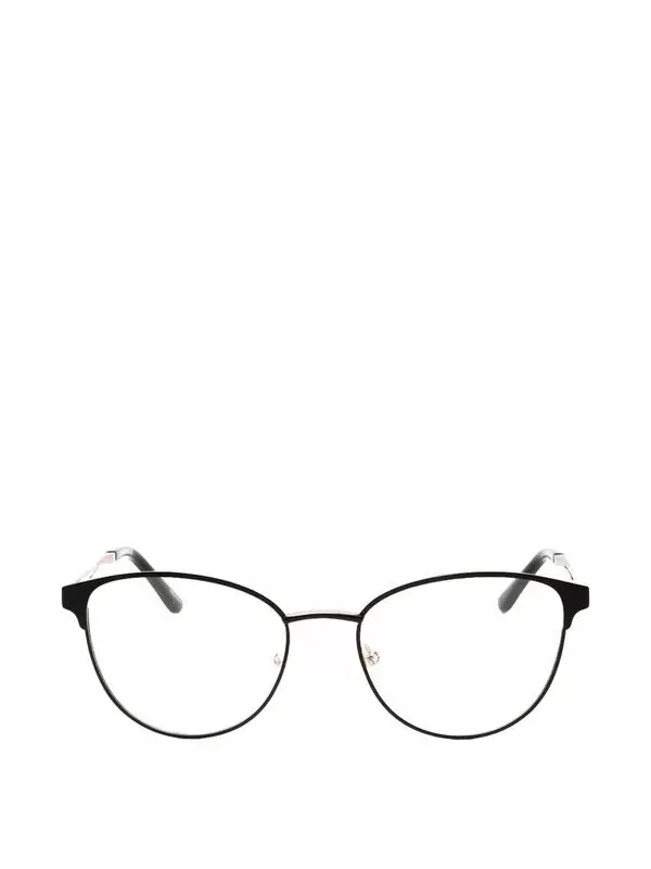 LIZ CLAIBORNE Round Frame Eyeglasses - Black