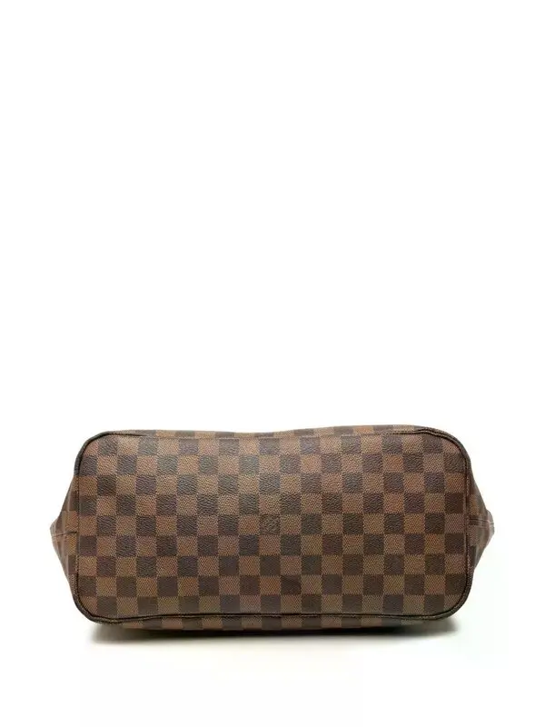 LOUIS VUITTON 2011 Damier Ebene Neverfull Mm Tote Bag