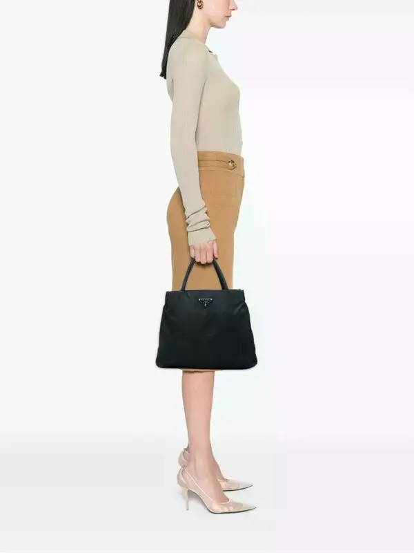 Prada 2000-2013 Tessuto City Tote Bag