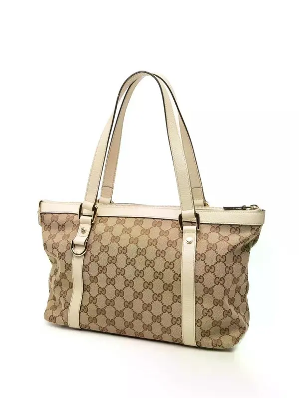 Gucci 2000-2015 Gg Canvas Abbey D Ring Tote Bag