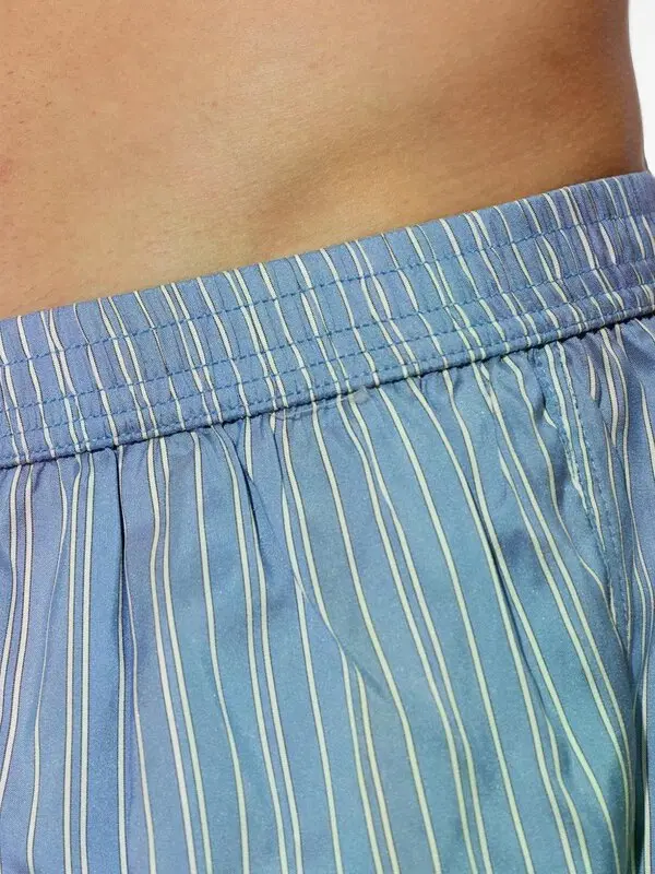 TOM FORD Striped Silk Boxer Shorts