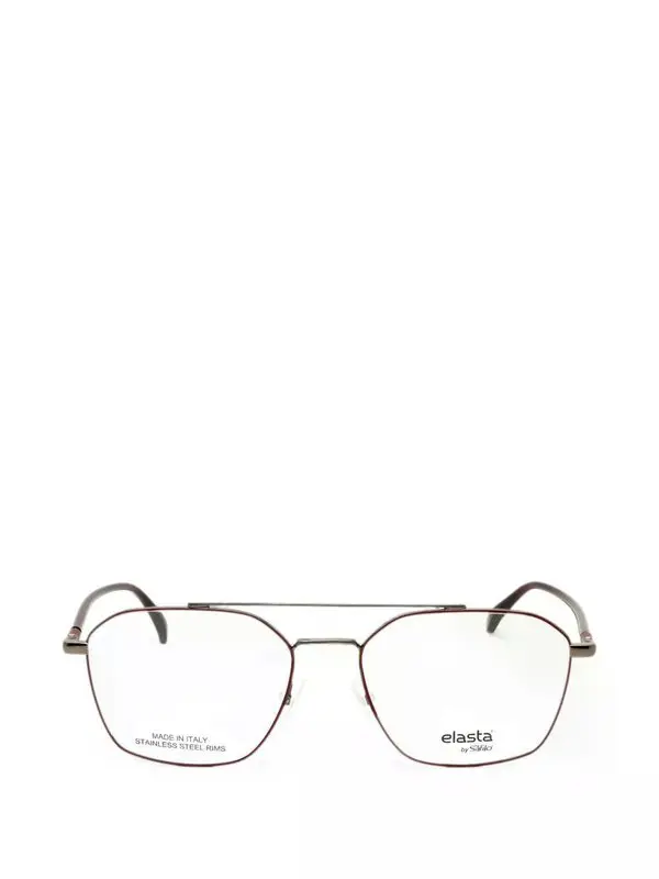 ELASTA Rectangle-frame Glasses