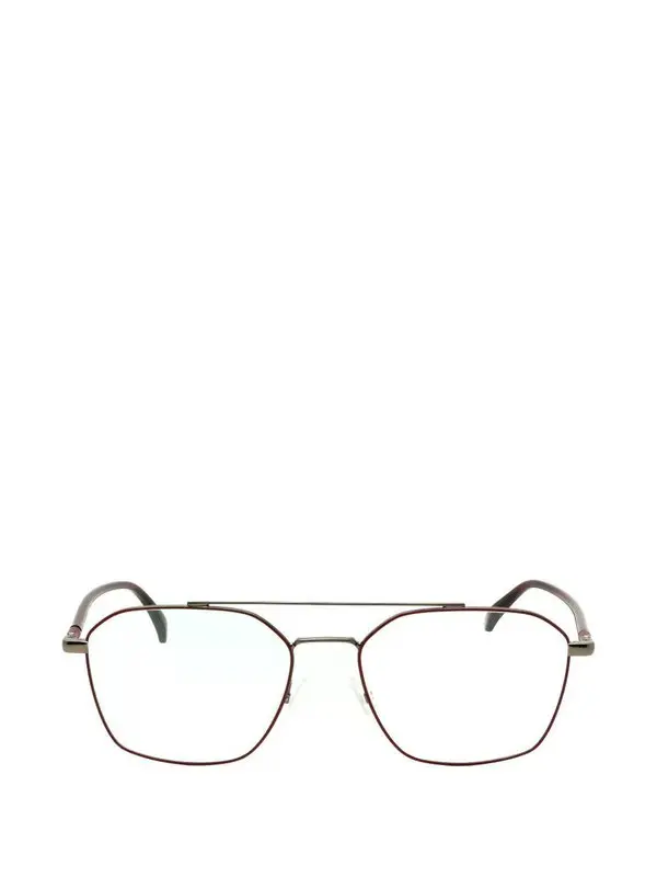 ELASTA Rectangle-frame Eyeglasses - Red