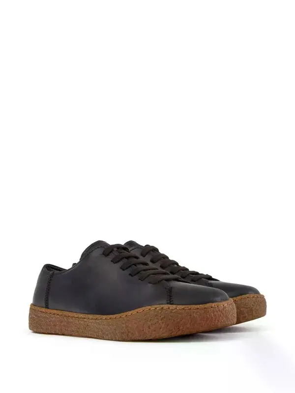 Camper Peu Terreno Leather Lace-up Sneakers - Blue