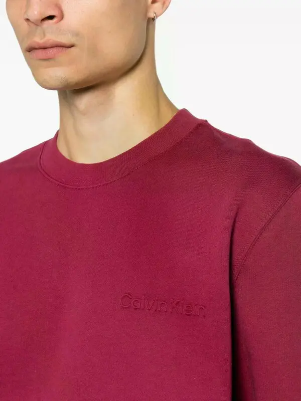 Calvin Klein Embroidered Logo Crew Neck Sweatshirt