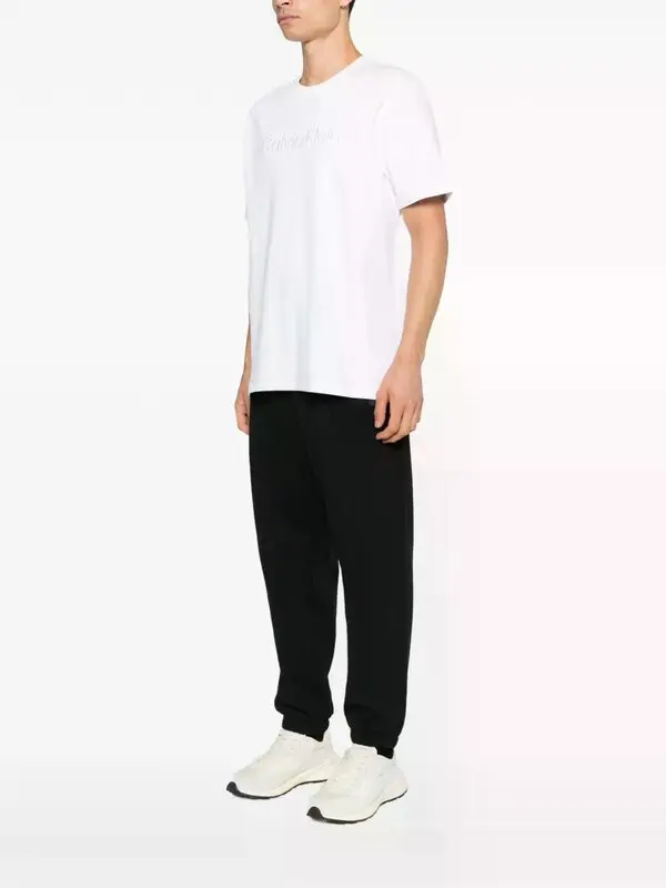 Calvin Klein Logo-embroidered T-shirt