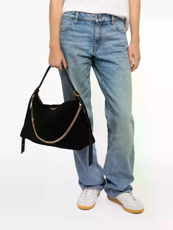 Zadig&Voltaire Jim Suede Shoulder Bag