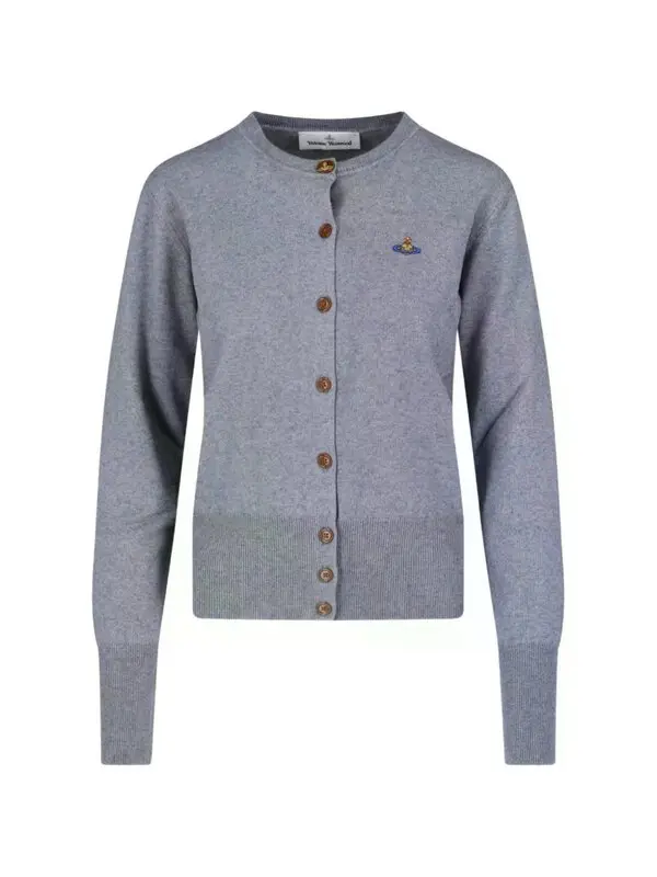 VIVIENNE WESTWOOD Orb-embroidered Cardigan