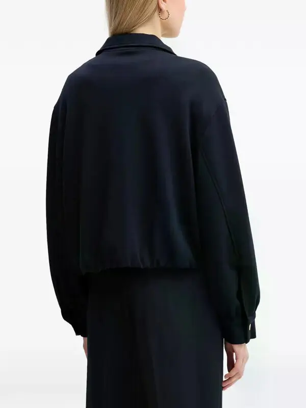 OUI High-neck Zip-up Bomber Jacket