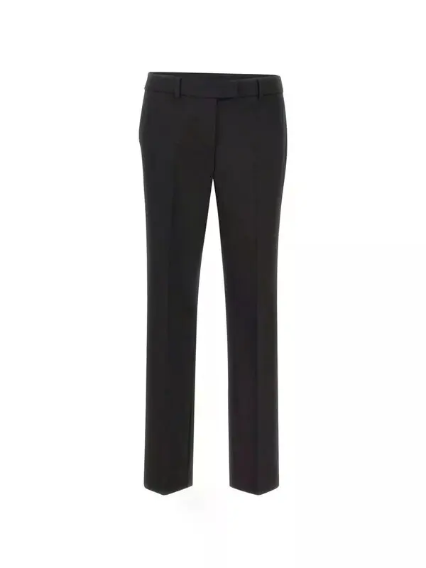 Marella Straight-leg Tailored Trousers - Black