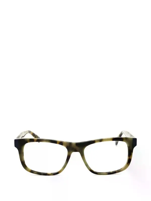 Gant Tortoiseshell-effect Rectangle Frame Eyeglasses