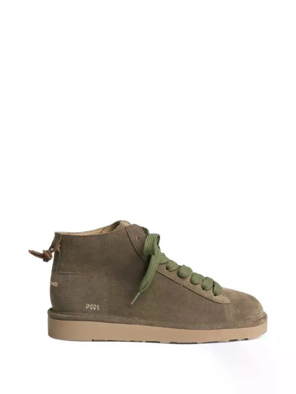 PANCHIC Lace-up Suede Boots