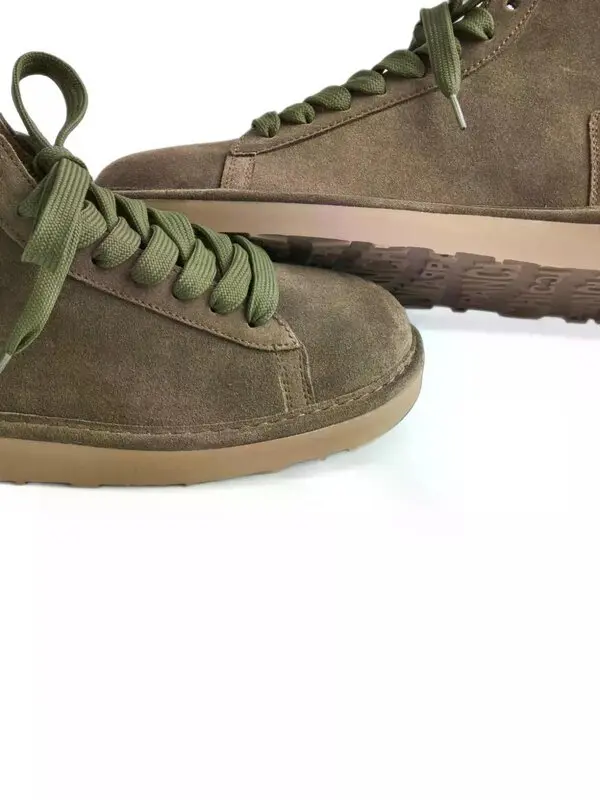 PANCHIC Lace-up Suede Boots