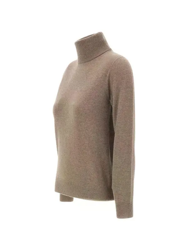 KANGRA Ribbed-trim Turtleneck Sweater