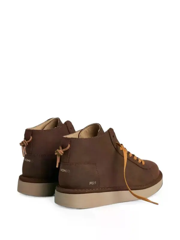 PANCHIC P021 Suede Lace-up Sneakers