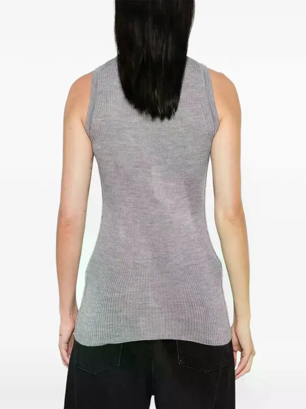 EMERSON RENALDI Ribbed-knit T-shirt