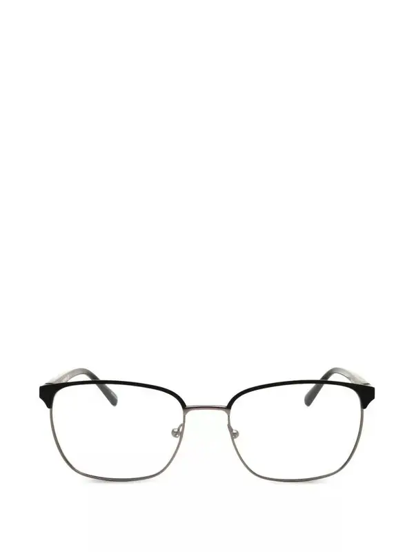 CHESTERFIELD Oval Frame Eyeglasses - Black