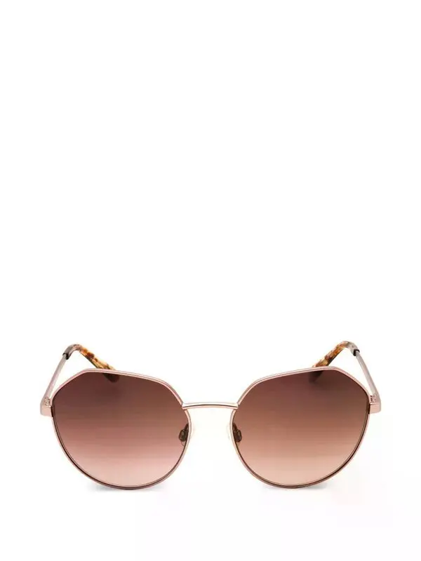 DRAPER JAMES Geometric Frame Sunglasses