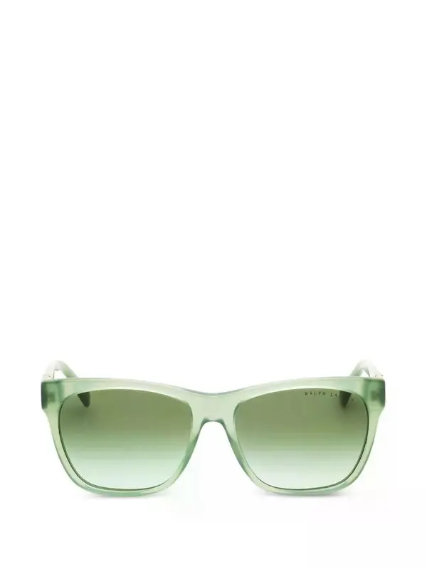 Ralph Lauren Ricky Ii Rectangle Frame Sunglasses - Green