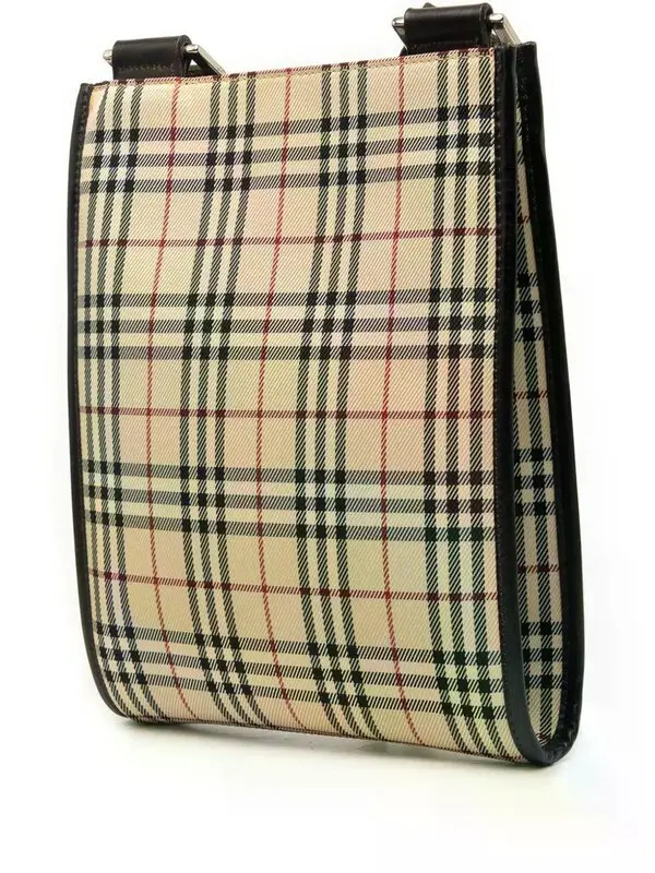 Burberry 2000-2017 House Check Canvas Crossbody Bag