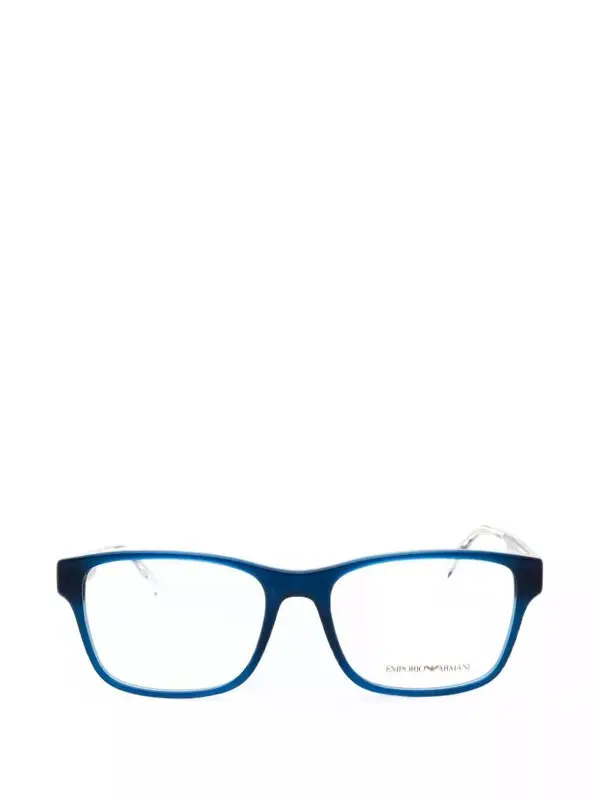 Emporio Armani Rectangle Frame Eyeglasses