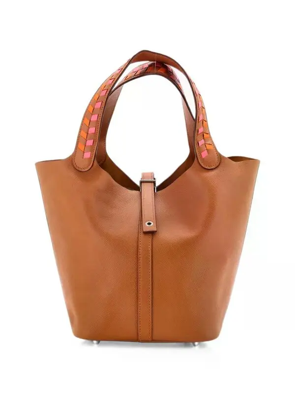 Hermès Picotin Lock Bag Tressage Epsom Mm Tote Bag