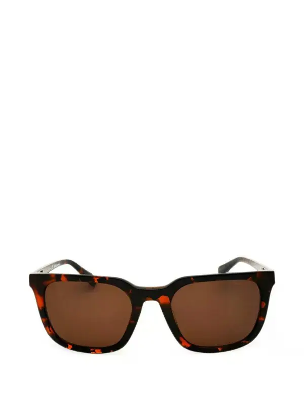 Gant Tortoiseshell-effect Rectangle-frame Sunglasses