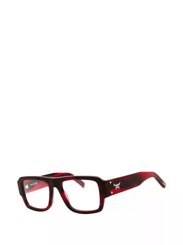 Mcm Rectangular Frame Eyeglasses - Brown