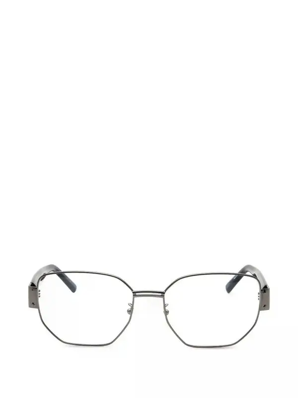 Mcm Geometric Frame Eyeglasses - Grey