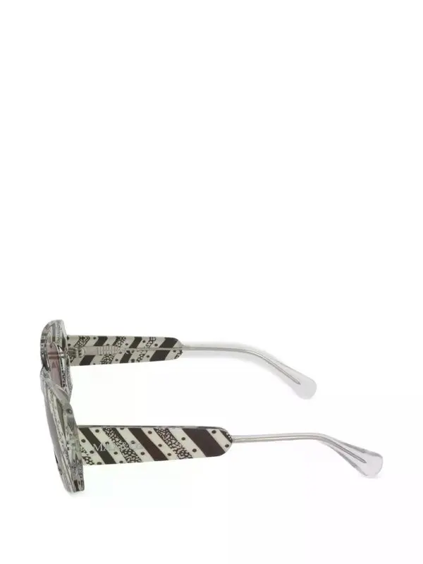 MAX&CO. Polka-dot Striped Sunglasses