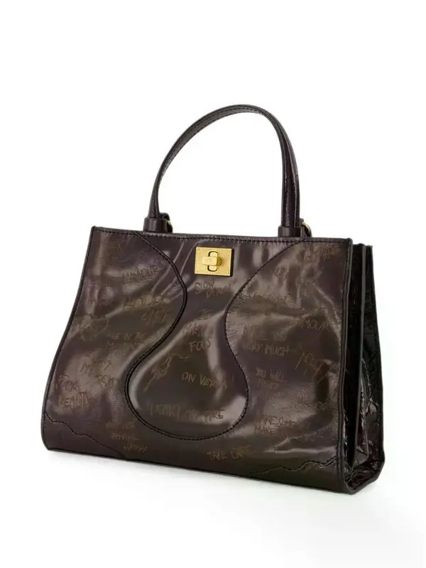 Zadig&Voltaire Jack Nano Patent-leather Shoulder Bag - Brown