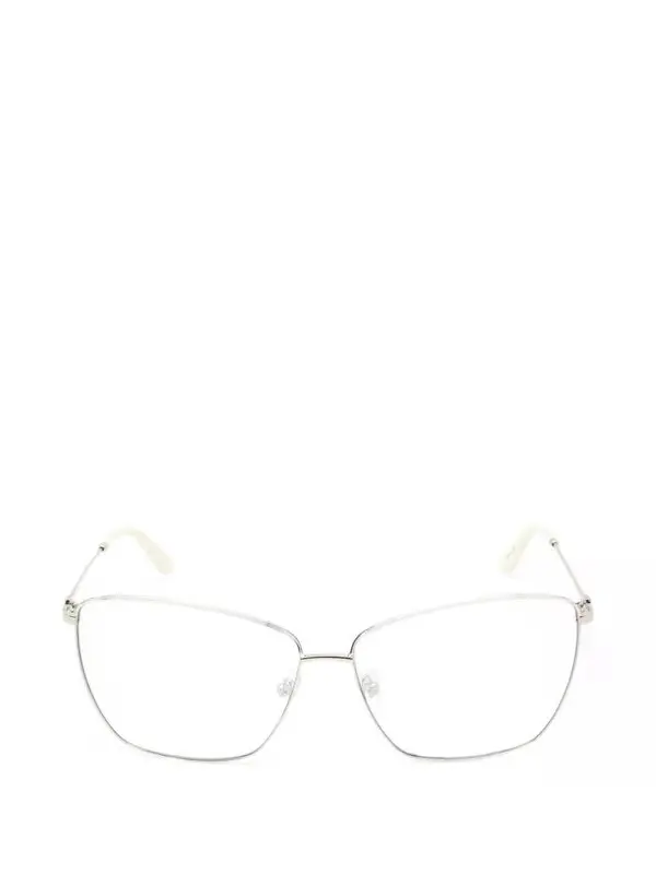Guess Cat-eye Frame Glasses - Silver