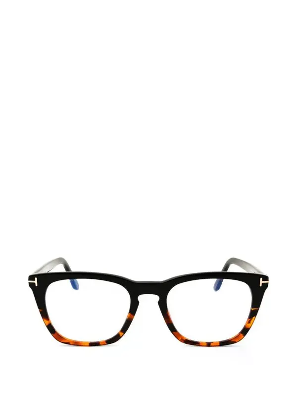TOM FORD Rectangular Frame Glasses - Black