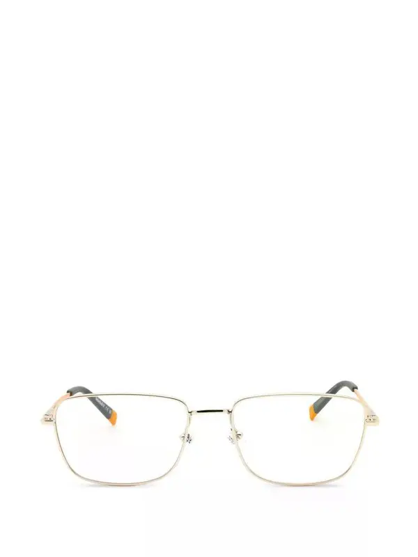 Timberland Rectangle Frame Eyeglasses - Gold