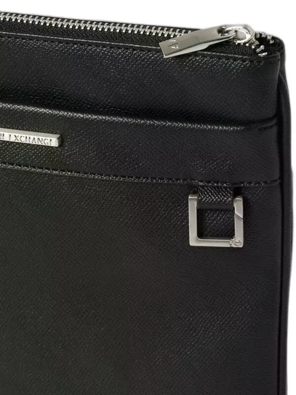 Armani Exchange Logo Plaque Shoulder Bag