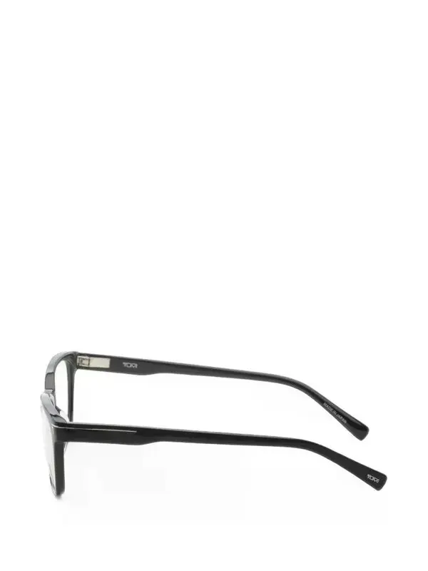 Tumi Geometric Frame Eyeglasses - Black
