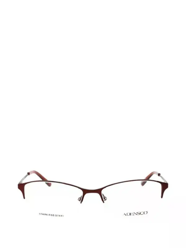 ADENSCO Rectangle Frame Eyeglasses - Red