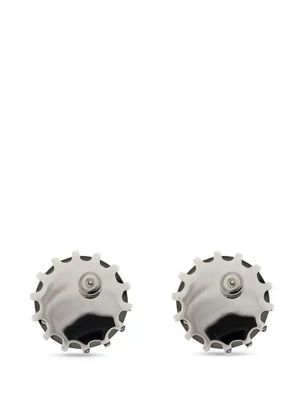 Marni Tone Domed Stud Earrings