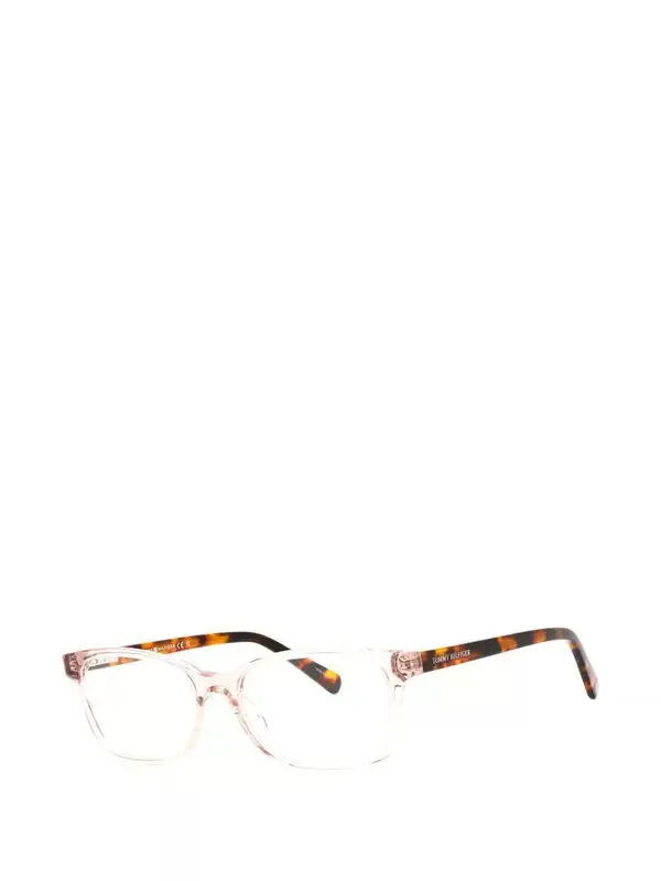 Tommy Hilfiger Rectangle Frame Eyeglasses - Pink