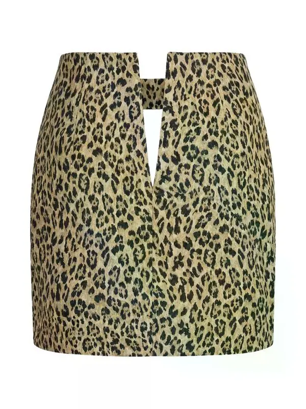 Valentino Garavani Leopard-print Jacquard Waistcoats - Neutrals