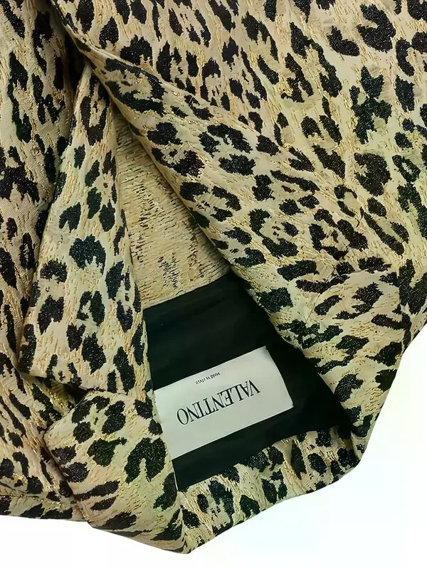 Valentino Garavani Leopard-print Jacquard Waistcoats