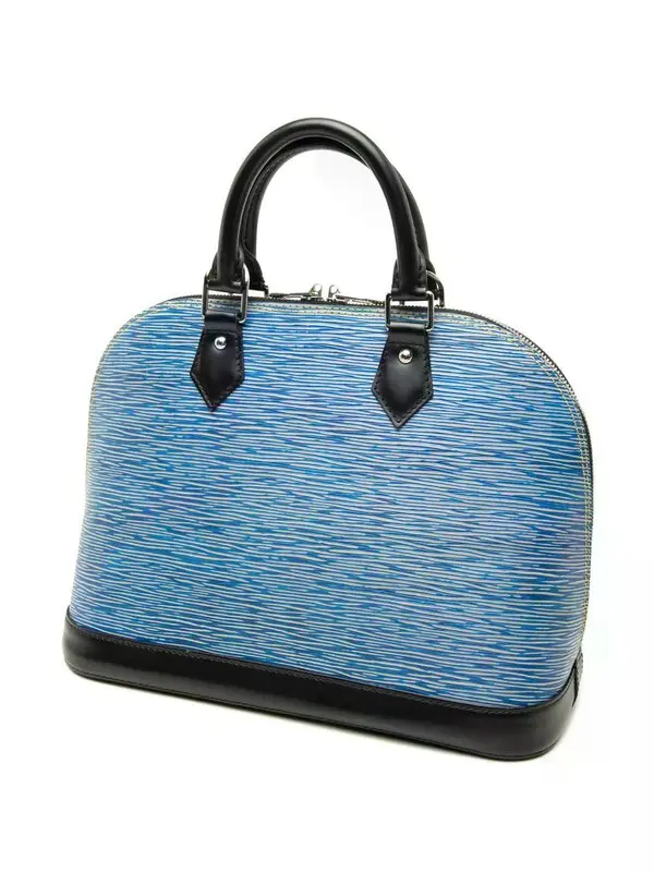 LOUIS VUITTON Epi Denim Alma Pm Handbag - Blue