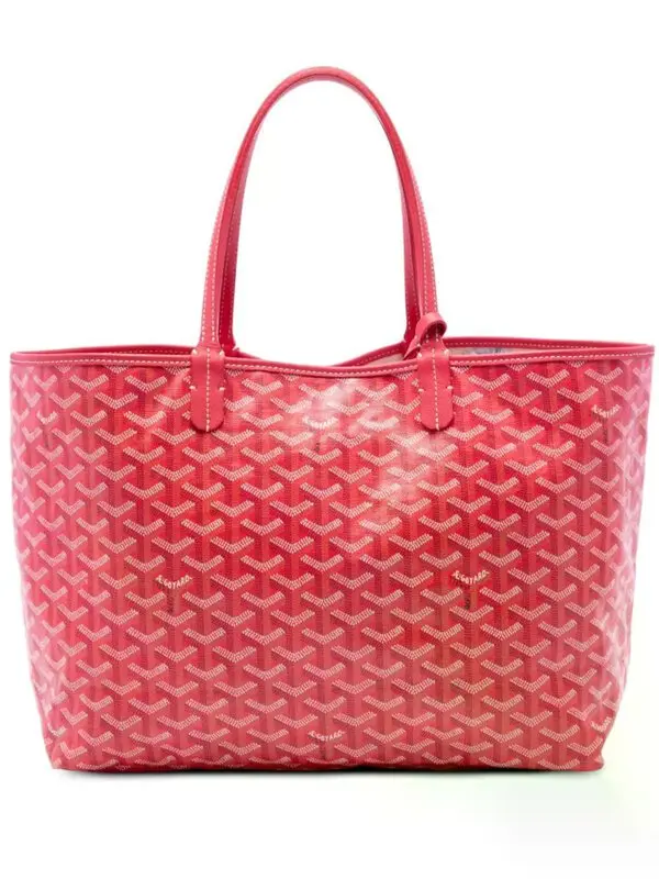 Goyard 2020-2026 Limited Edition Goyardine Le Jardin Reversible Saint Louis Pm Tote Bag - Red